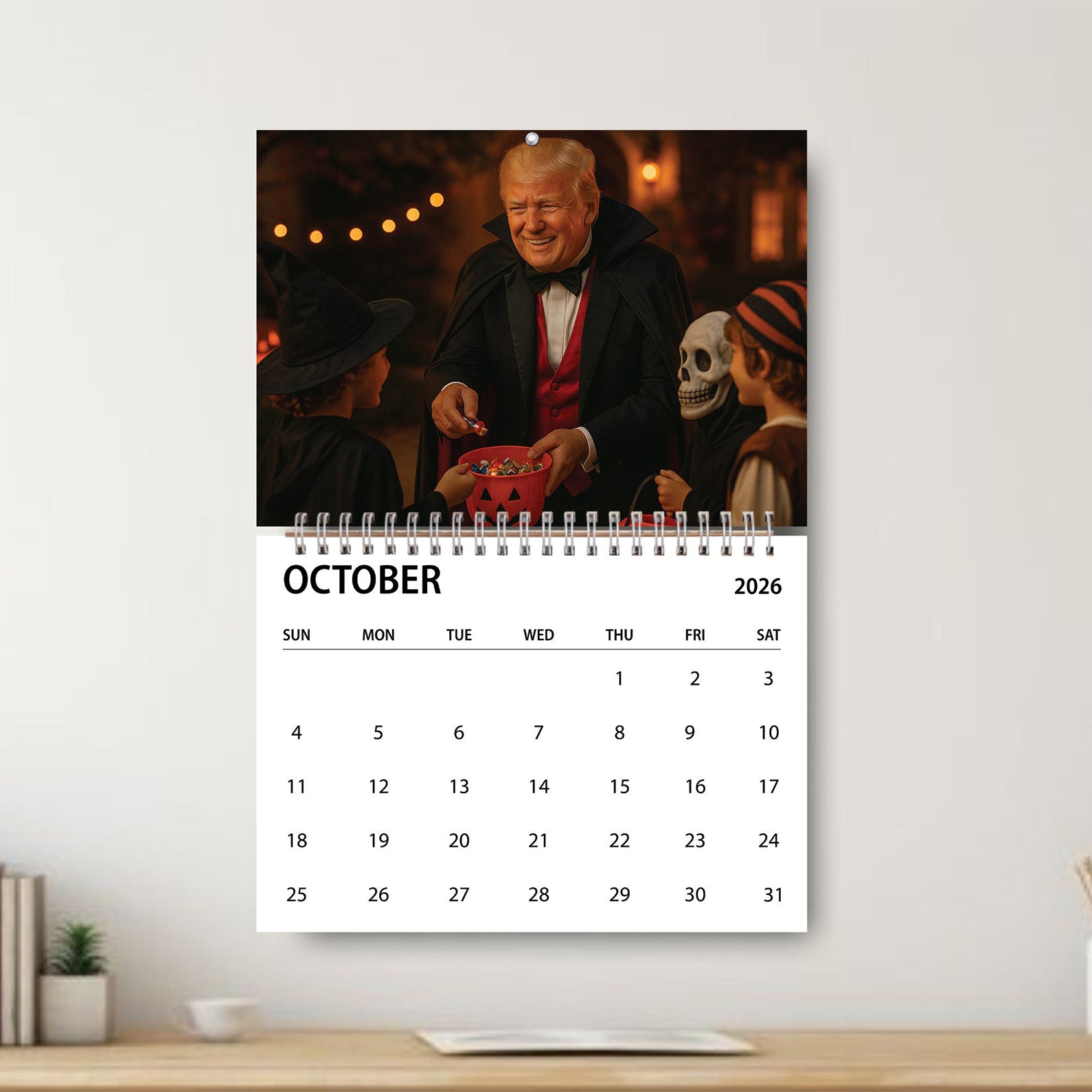 Trump Wall Calendar | MAGA Calendar | New Year 2026 Gifts | Gift For ...