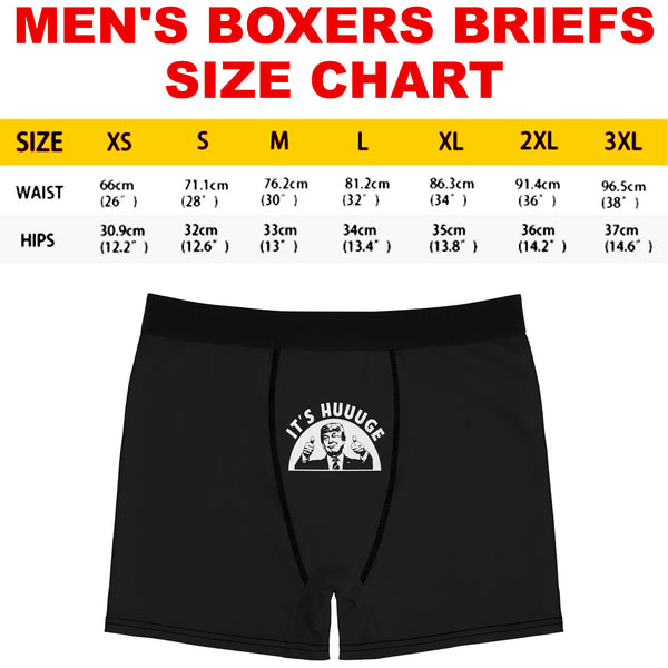 It's Huuuge Trump Boxes Briefs, Trump Fan Gift, Funny Boxers Gift ...