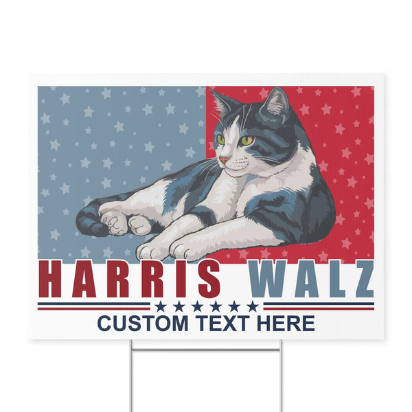 Harris Walz Yard Sign, Kamala Harris 2024 Yard Sign, Democrat Yard Sign ...