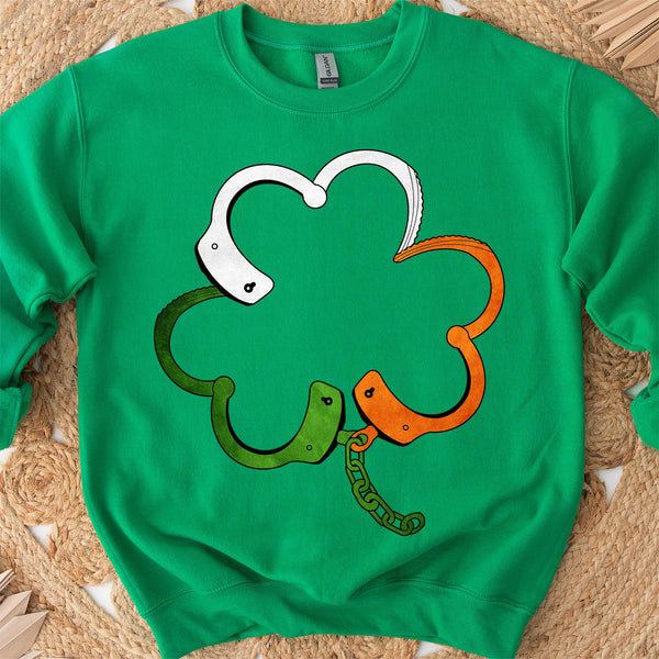 Police Shamrock Irish Shirt, Celebrate St Patrick's Day Shirt, St ...