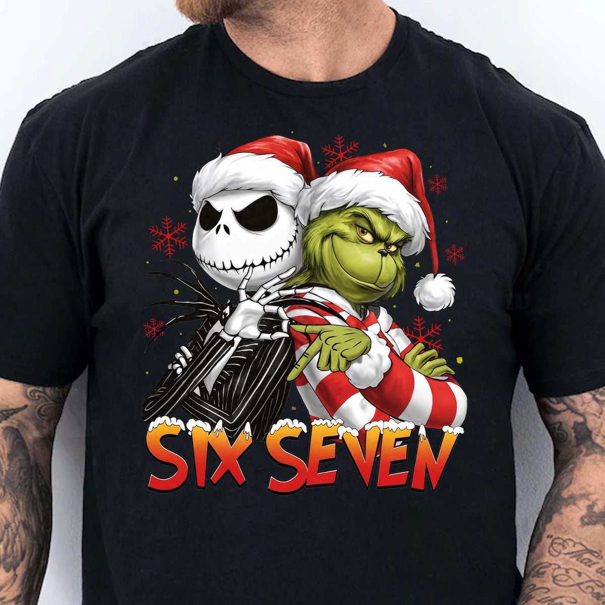 Trending Six Seven Meme Sweatshirt | Funny Mean Guy Christmas Christmas ...
