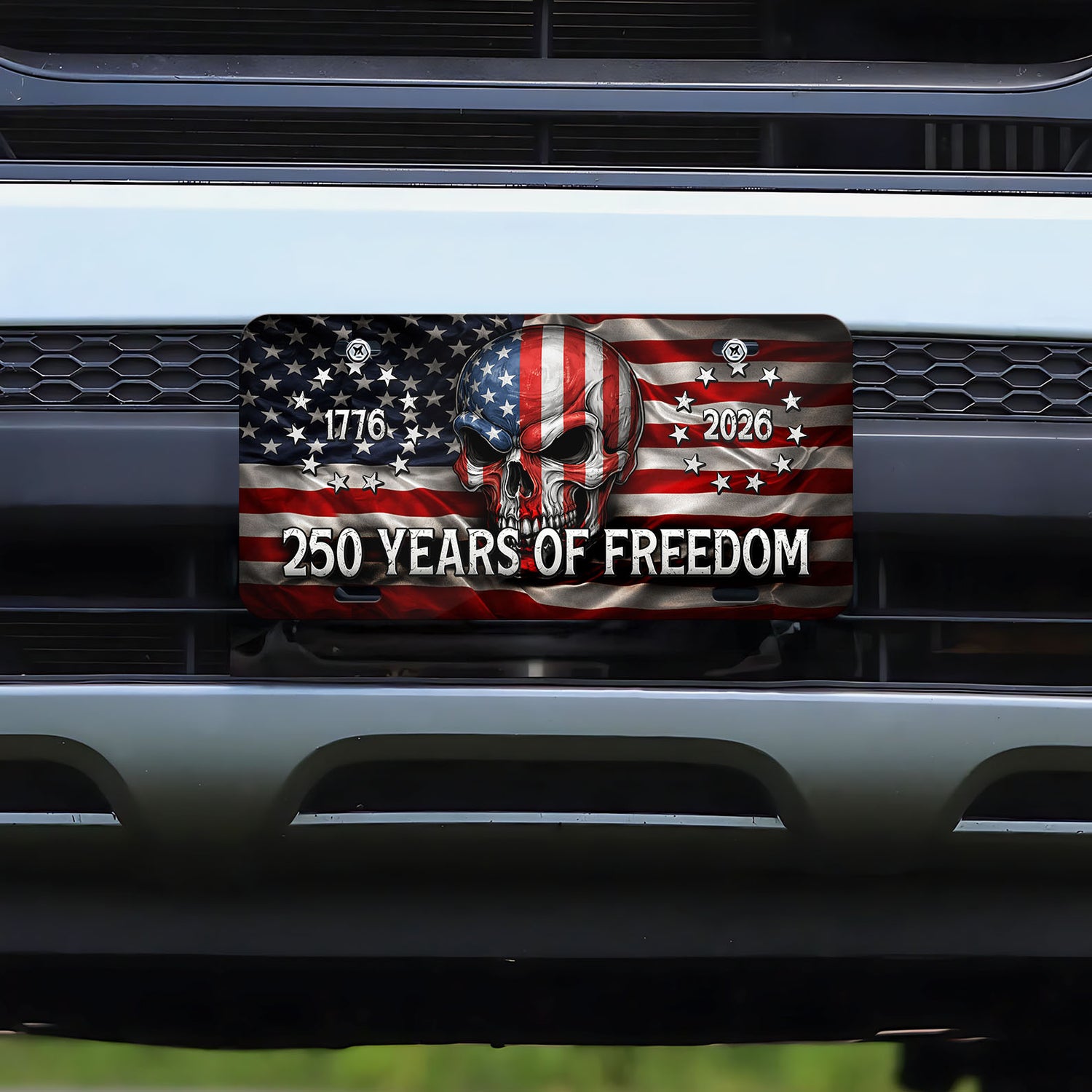 250 Years of Freedom License Plate, Happy 250th Birthday USA, Patriotic ...