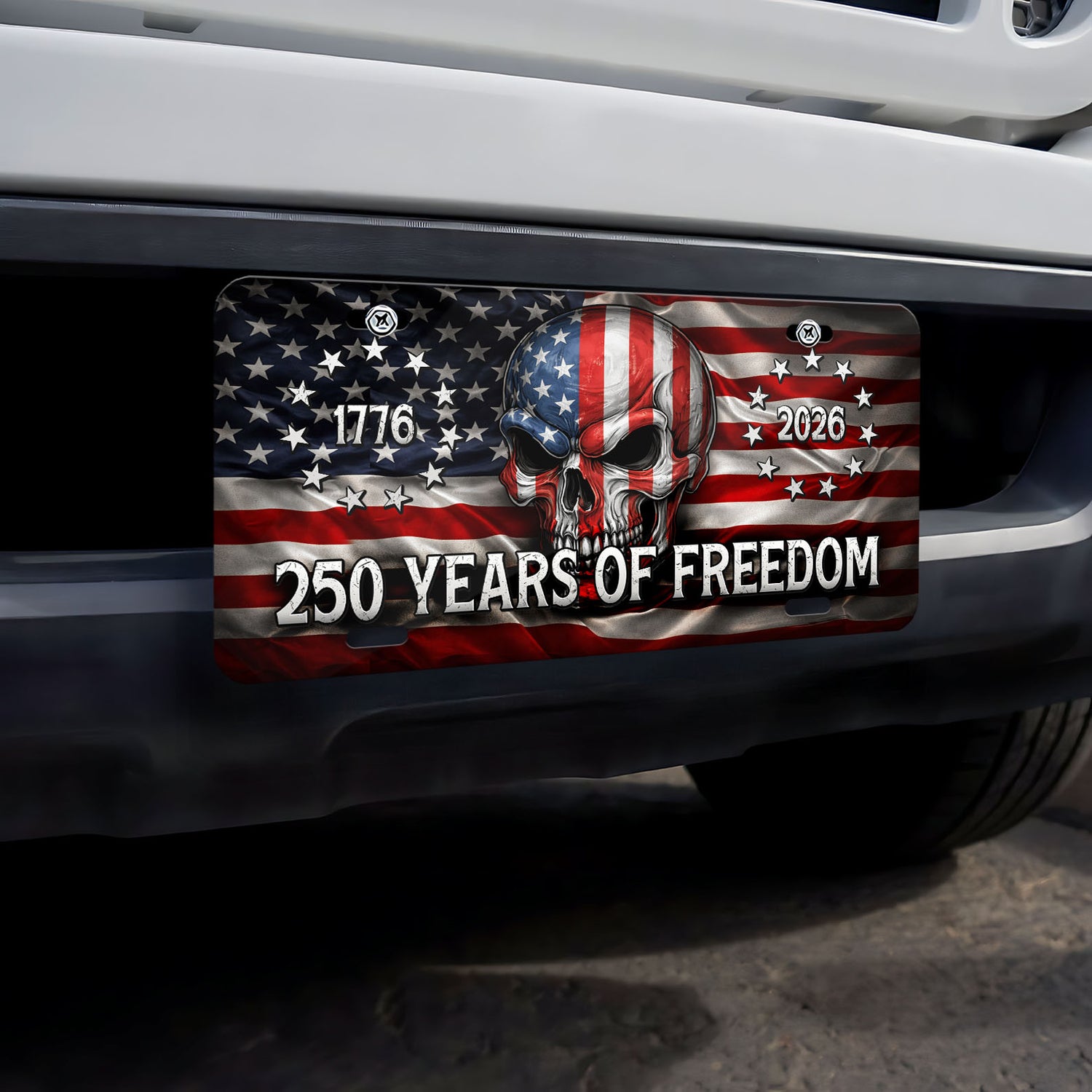 250 Years of Freedom License Plate, Happy 250th Birthday USA, Patriotic ...