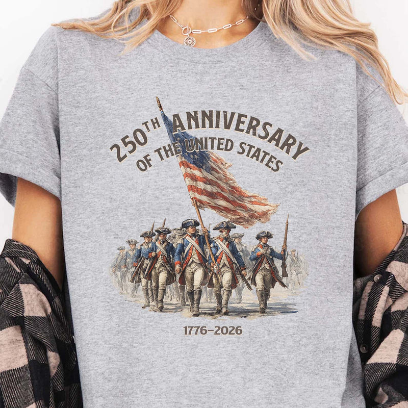 Revolutionary War Soldiers 1776-2026 Shirt, 250 Years Of America ...