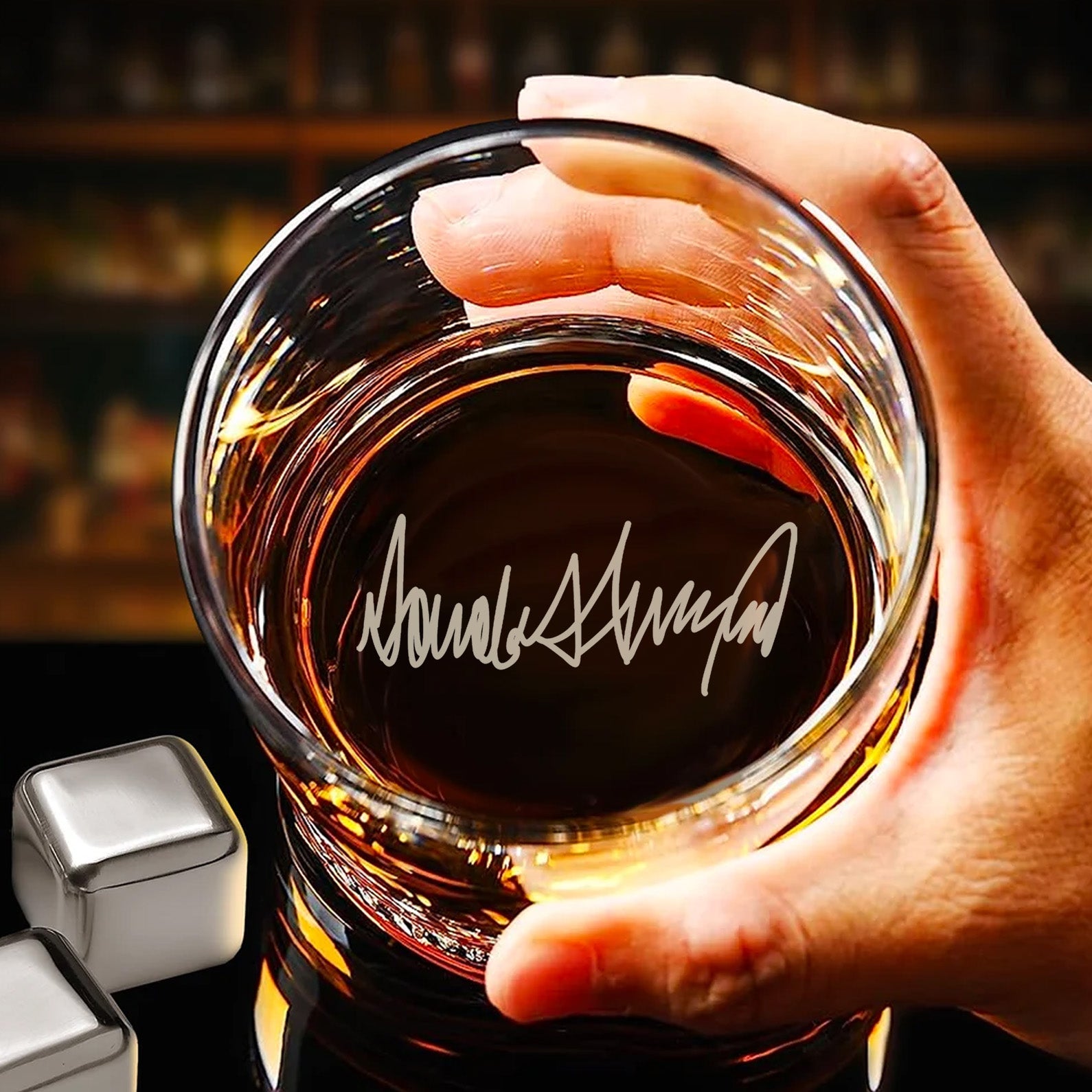 Inauguration Day 2025 President Donald Trump | US Election Whisky Glass ...